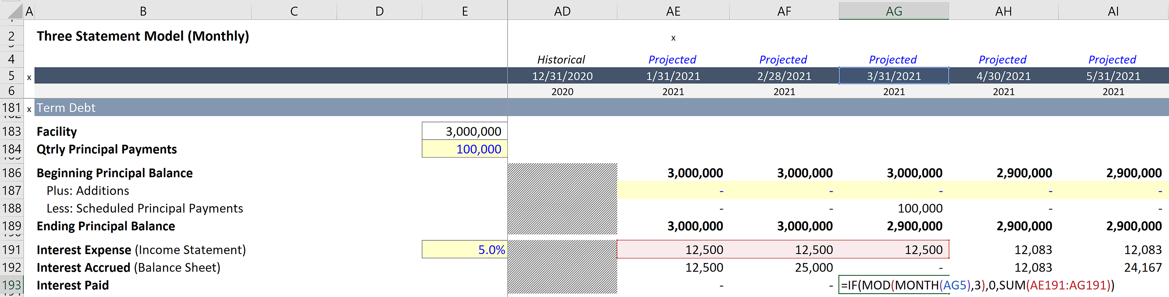 Interest Income Formula PriscillaEiko